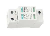 China AC Surge Protective Device Type 1+2 320V 5kA Iimp 20kA In for Home Power Lightning Arrester for sale