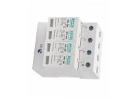 China Type 1+2 Surge Arrester 5kA 275V 4P Module Design IEC Standard Lightning Protector for sale