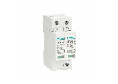China Ac Spd Surge Protective Device Lightning Arrester Single Phase for sale