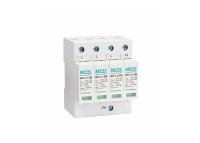 China AC 275V 12.5KA 4P Three Phase Power Surge Protection Device Lightning SPD for sale