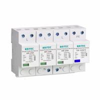 China BR-25M 1P+NPE Type 1 Surge Arrester 25kA 275V SPD Lightning Protector for sale