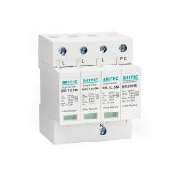 China BRITEC BR-12.5M 3P+1 Surge Protection Device 275V Class I+II SPD Lightning Arrester 12.5kA for sale