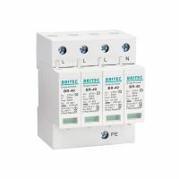 China Lightning Protection 4P AC230V 3 Phase Surge Protection Device for sale