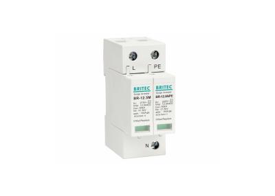 China 275V Power Surge Suppressor Type 1+2 with 12.5kA Lightning Protection and 20kA Discharge Current for sale