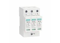 China AC 275V Three Phase Surge Protection Device Class II 20kA Max Discharge 35mm DIN Rail Mount for sale