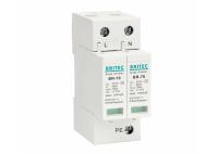 China AC Type 2 Surge Protection Device 70kA 2P DIN Rail Mountable Surge Arrester IEC 61643-11 for sale