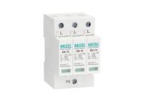 China Three Phase Type 2 Surge Arrester 40kA-70kA 3P with Fire Retardant UL94-V0 Enclosure and IP20 Protection for sale
