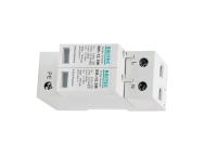 China TN System 2 Modules AC Surge Arrestor SPD 12.5kA 2P L-N-PE Surge Protection Device 275V 20kA for sale