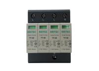 China AC 4P Surge Suppressor 40kA Type 2 SPD 320V Lightning Protective Arrester for 3-Phase Systems for sale