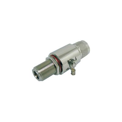 China N Type Coaxial Lightning Arrestor Surge Protector 50 Ohm 10kA for Data Transmission for sale