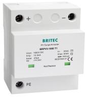 China BRPV3-1000 T1 Solar Surge Protection Device 1000V DC 12.5kA Type 1+2 SPD for Photovoltaic Systems for sale