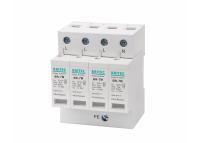 China T1+T2 Surge Protection Device 275V 4P Lightning Arrester 7kA Type 1+2 SPD for sale
