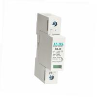 China BR-40 1P Type 2 Surge Protective Device 40kA 275V SPD Lightning Arrester for sale