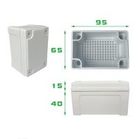 China TY-659555 65x95x55mm ABS Plastic IP67 Waterproof Electrical Junction Box Enclosure for sale