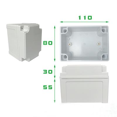 China TY-8011085 Outdoor IP66 Waterproof ABS Plastic Electrical Enclosure Box 80x110x85mm RoHS Certified for sale