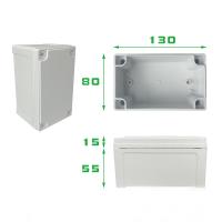 China TY-8013085 IP66 Waterproof ABS Plastic Electrical Enclosure 80x130x85mm Junction Box for sale