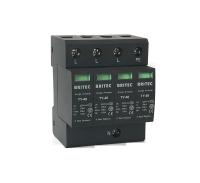 China BR-40 Type 2 Surge Arrester 3P+1 40kA 320V AC SPD Lightning Protector for sale