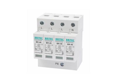 China 40kA Surge Protective Device Type 2 AC Over Voltage Lightning Arrester 385V for sale
