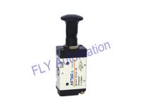 China AIRTAC Push pull Valve 3L series 1/8 1/4 3/8  3/2 Way Pneumatic Manual Hand valve for sale