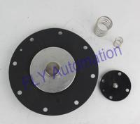 China Diaphragm K7600 Nitrile K7601 fluororubber  Black Repair Kits Integral Piloted Pulse Jet Valves for sale