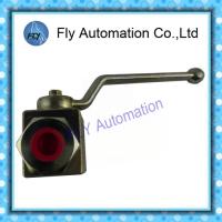 China KHB - G1/4 G3/8 Floating Ball Valve High Pressure With 500 Bar for sale