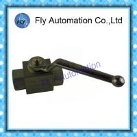 China KHB - G1/4 G3/8 Floating Ball Valve High Pressure With 500 Bar for sale