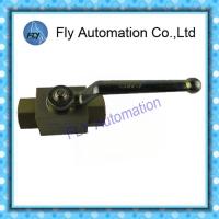 China Steel 2 Way High Pressure Ball Valves DN16 KHB - G1/8 G1/4 G3/8 G1/2 G3/4 G1 for sale