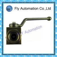 China Steel 2 Way High Pressure Ball Valves DN16 KHB - G1/8 G1/4 G3/8 G1/2 G3/4 G1 for sale