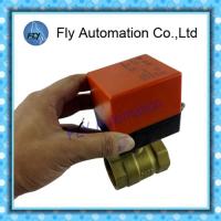 China BV2011S Electric ball valve , DN32 Synchronous motor valve DC24V AC220V for sale