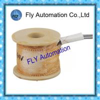 China Midi Round Electromagnetic Induction Coil , replacement Flying leads solenoid coil for sale