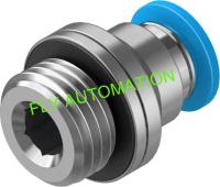China 4.2mm Push In Pneumatic Tube Fittings QS-G1/4-6-I 186108 4052568039202 for sale