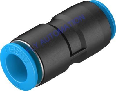 China Push In Connector Pneumatic Tube Fittings QS-12-10 153040 4052568011017 for sale