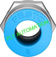 China QSF-1/8-8-B Pneumatic Tube Fittings Push In Fitting 153025 4052568011000 for sale