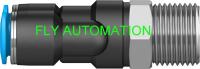 China Push In Y Fitting QSY-3/8-8 153143 Pneumatic Tube Fittings 4052568032357 for sale