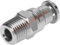 China CRQS-1/4-8 Push In Pneumatic Tube Fittings 162864 4052568072667 for sale