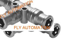 China Push In T Connector CRQST-8 Pneumatic Tube Fittings 130670 4052568116392 for sale
