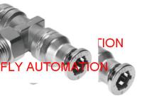 China FESTO Pneumatic Tube Fittings Push In T Fitting CRQST-3/8-10 164206 4052568136918 for sale