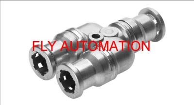 China FESTO Push In Y Connector Pneumatic Tube Fittings CRQSY-8 130658 4052568116330 for sale