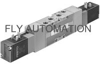 China 31006 GTIN4052568114411 Pressurised Pneumatic Solenoid Valves MVH-5/3B-1/4-S-B for sale