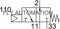 China FESTO Front Pneumatic Solenoid Valves SVOS-3-1/8 10191 GTIN4052568111687 for sale