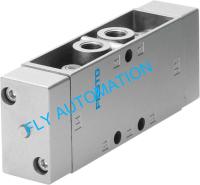 China JH-5-1/4 FESTO 5/2 Double Solenoid Pneumatic Manual Valve 10408 GTIN4052568009038 for sale