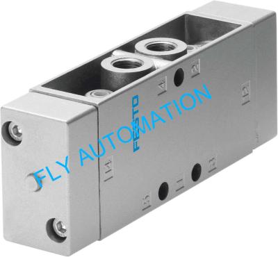 China JH-5-1/4 FESTO 5/2 Double Solenoid Pneumatic Manual Valve 10408 GTIN4052568009038 for sale