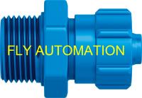 China Straight Pneumatic Tube Fittings Quick Connector CK-1/8-PK-4 2027 GTIN4052568008130 for sale
