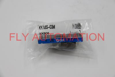 China SUS304 Pneumatic Tube Fittings S Connector SMC KKA6S-03M for sale