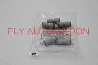 China SMC KQ2H08-00A Pneumatic Tube Fittings Metric Size Quick Change Through Connector for sale