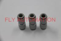 China SMC KQ2H08-00A Pneumatic Tube Fittings Metric Size Quick Change Through Connector for sale
