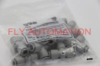 China Public Size Pneumatic Tube T Shaped Takeover Fast Change Connection SMC KQ2T08-00A for sale