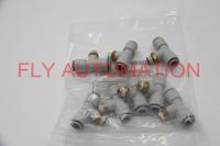 China SMC KQ2T08-01A Pneumatic Tube Fittings Fast Change Connection T Shaped Takeover for sale