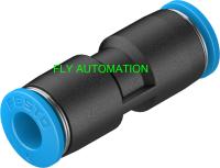 China QS-6 Push In Connector Pneumatic Tube Fittings 153032 FESTO GTIN4052568031350 for sale