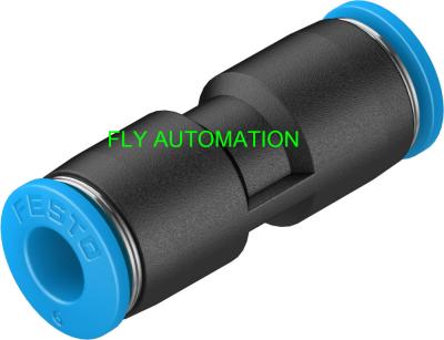 China QS-6 Push In Connector Pneumatic Tube Fittings 153032 FESTO GTIN4052568031350 for sale